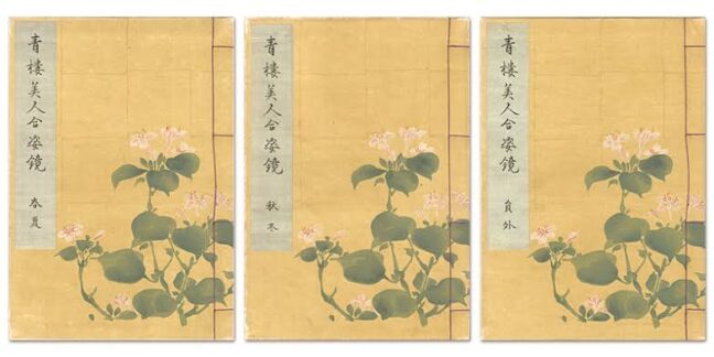 江戸風俗を表した錦絵！青楼美人合姿鏡とは何か？ - Rikachu’s theory